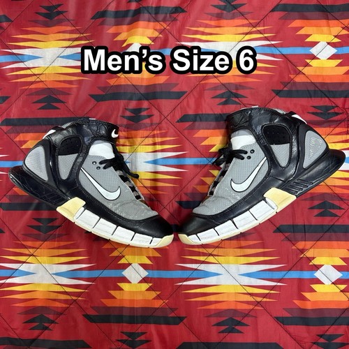 RARE Nike Air Zoom Huarache 2K5 KOBE Black Grey Basketball Shoes Men’s ...