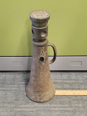 Vintage Simplex Chicago 2" x 14" 18” H Screw House Jack Cast Iron Farm ...