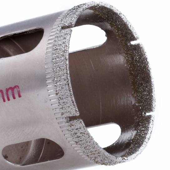 2Pcs 35 mm 1-3/8"inch Diamond Hole Saw Granite Drill Bit Coated Masonry ...