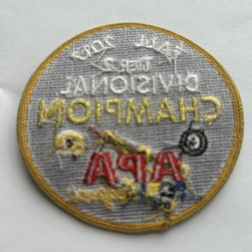 APA Pool Leagues Billiards 2017 Champion Never Used Poolplayers Patch ...