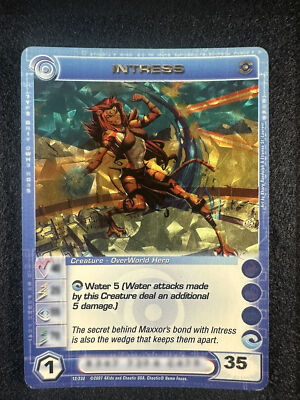 Chaotic TCG Min E 35 Intress 12/232 DOP Premium Gold Super Rare NM/LP ...