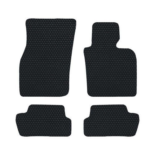 Mini 2014-19 F56 3-Door Hatchback Tailored Black Rubber Car Floor Mat ...