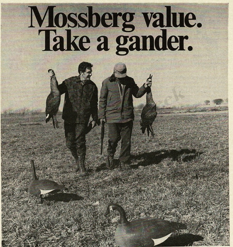 1970 MOSSBERG Model 500 12 Gauge Shotgun ROBERT STACK Goose Hunter ...