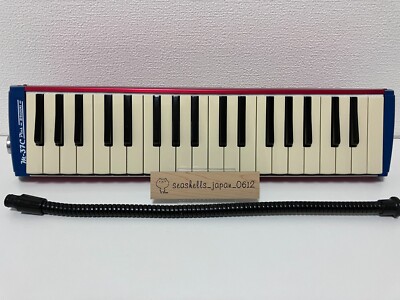 SUZUKI M-37C plus Melodion Alto Wind Keyboard Harmonica W/Soft case ...