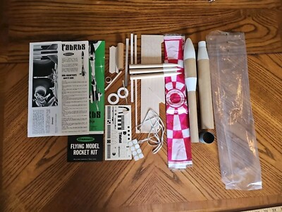 Vintage Centuri Taurus Fleet Ship Rocket Kit 1972 Flying Model Rocket ...