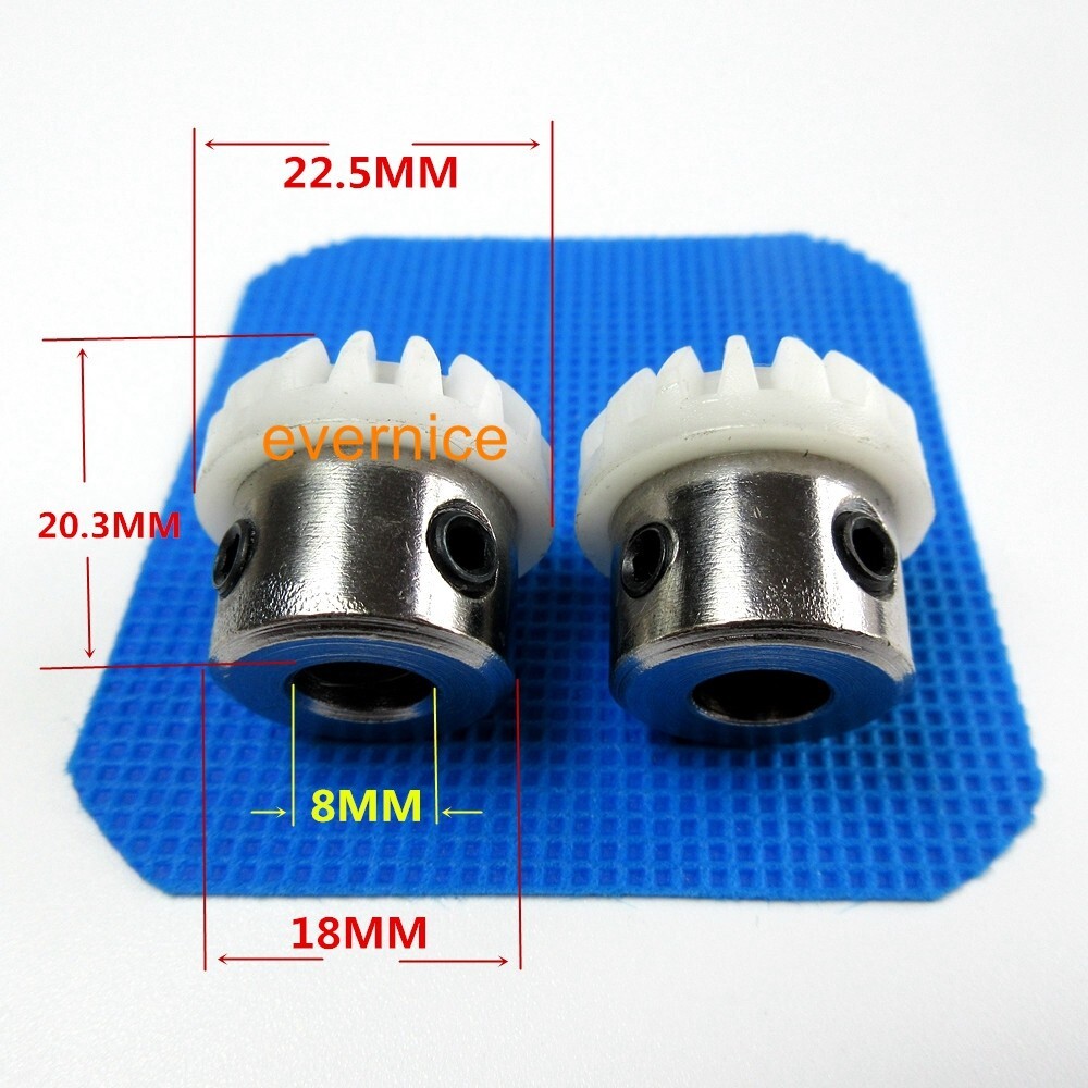 2 SETS GEAR, UPPER VERTICAL(NO SHAFT)#445491-S fits SINGER 242, 247 ...