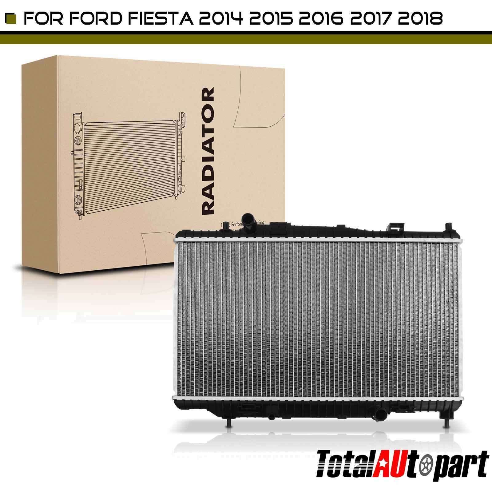 New Aluminum Radiator w/o Oil Cooler for Ford Fiesta 2014-2018 1.6L ...