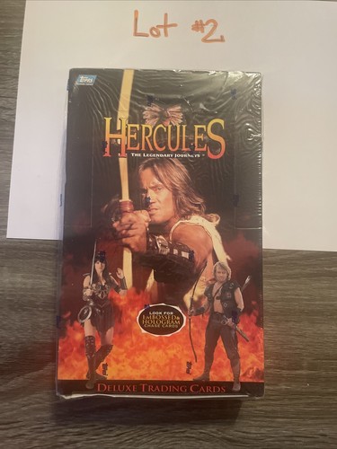Hercules: The Legendary Journeys Trading Cards - Sealed Box - Topps ...