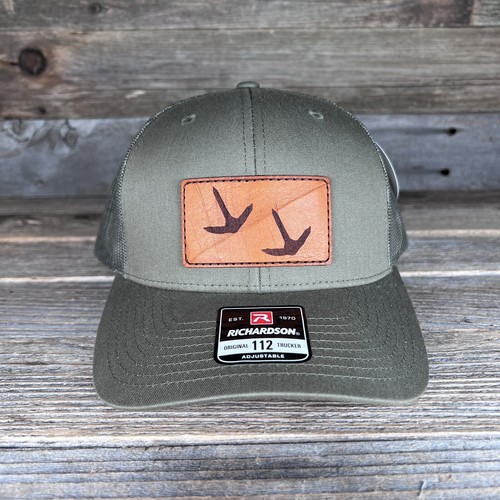 Turkey Tracks Richardson 112 Leather Patch Hat | eBay