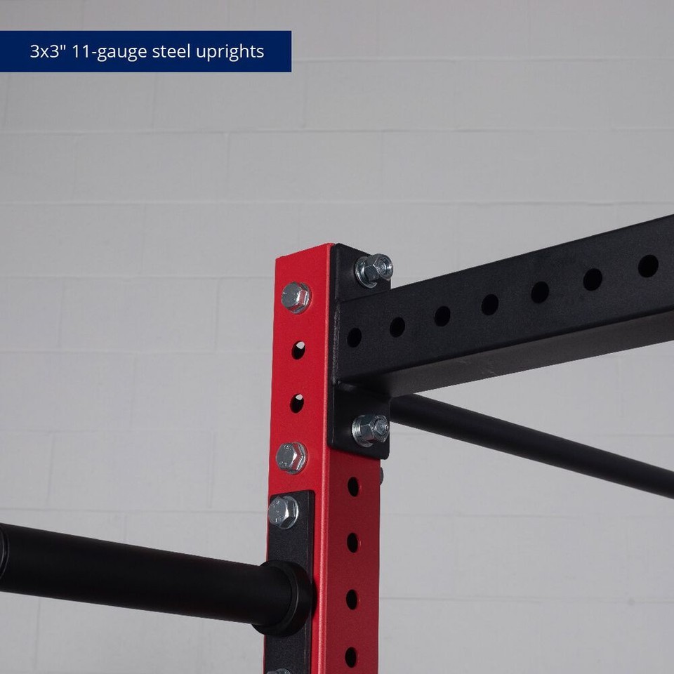 Titan Fitness X-3 Series 80" Red Bolt-Down Power Rack Extension Kit, 24 ...