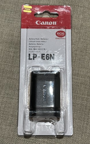 Genuine Canon LP-E6N Li-Ion Battery Pack for EOS 60D 70D 80D 6D 7D 7DII ...