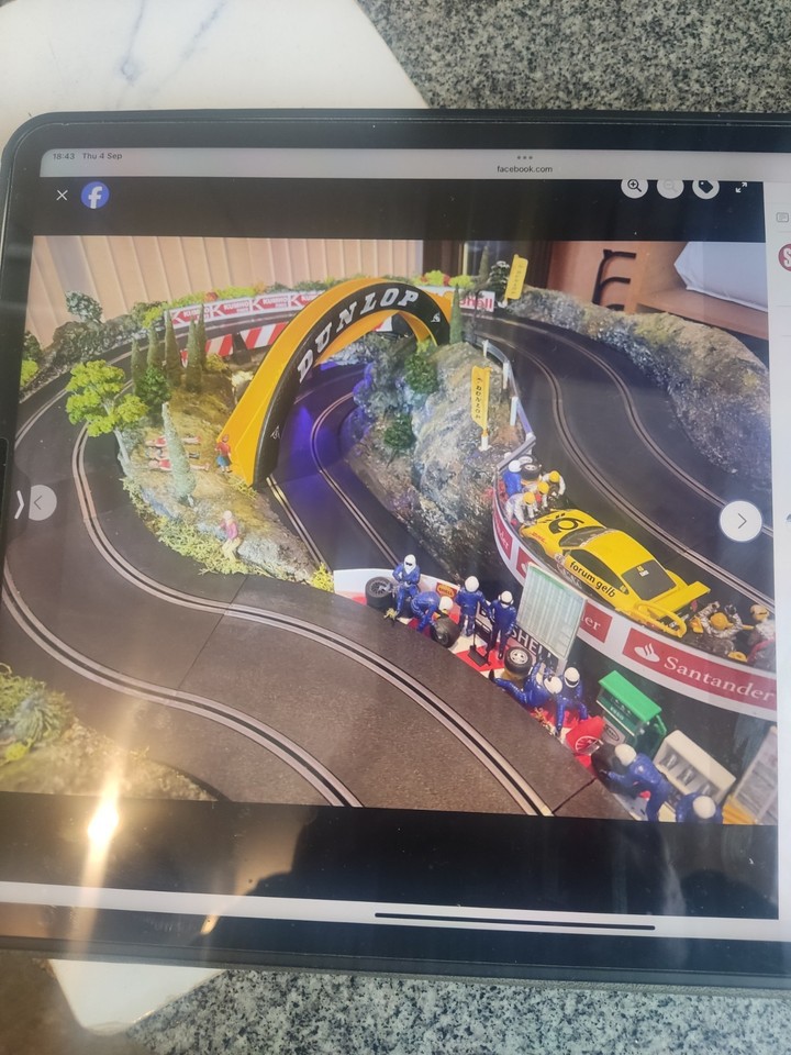 Scalextric Rally Themed Stonerig Raceway Track Set Complete | eBay UK