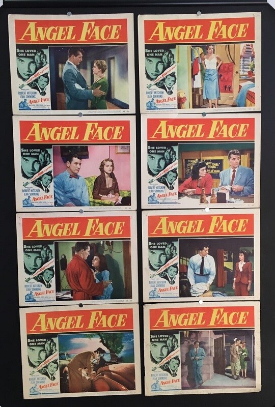 Angel Face Original Lobby Card Set Jean Simmons - Mitchum *Hollywood ...