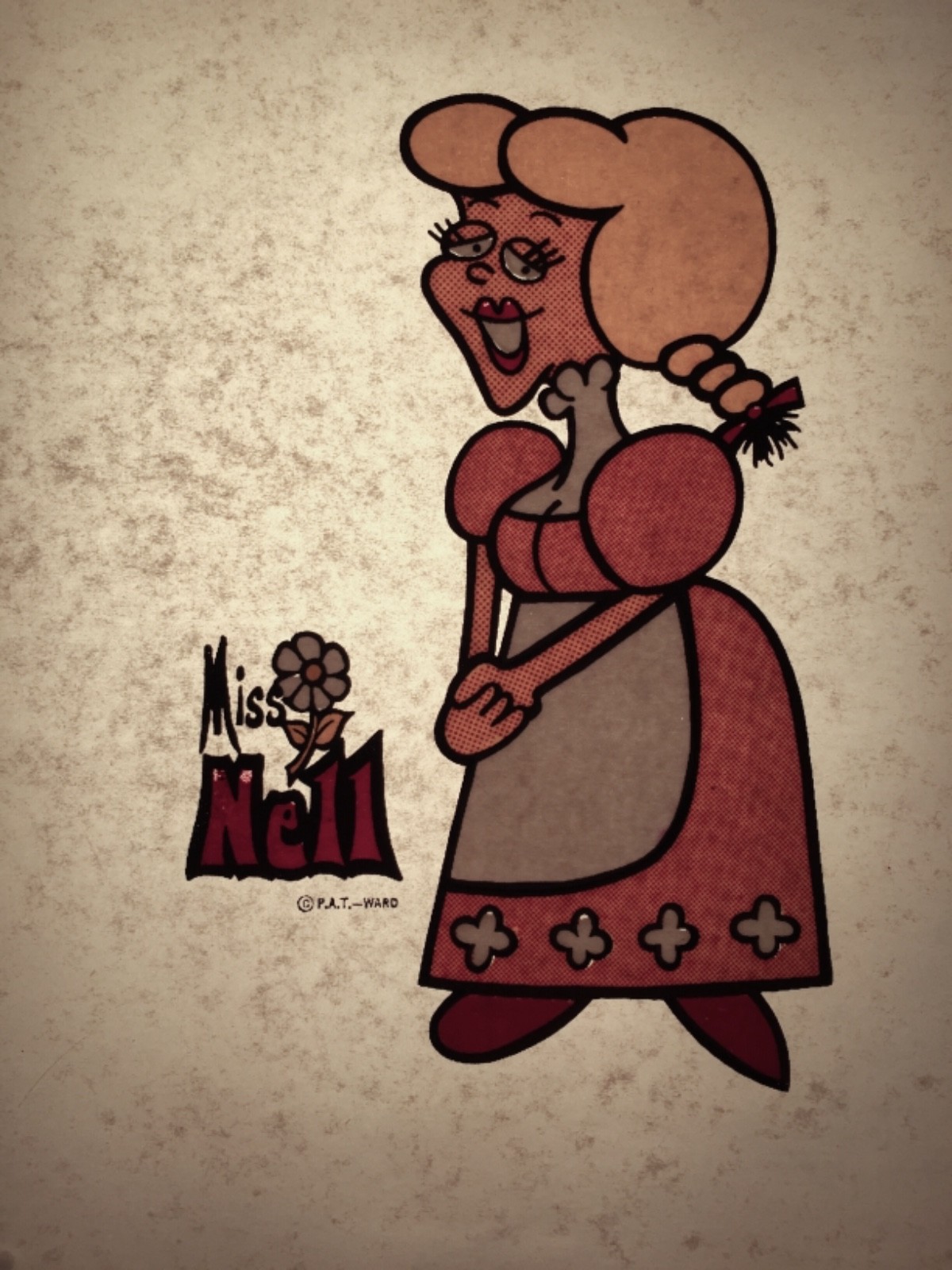 VTG Bullwinkle MISS NELL Dudley do Right J Ward Cart… - Gem