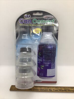 Can Convert Soda Can Snap-On Screw-Top Lid - 3 Pack | eBay