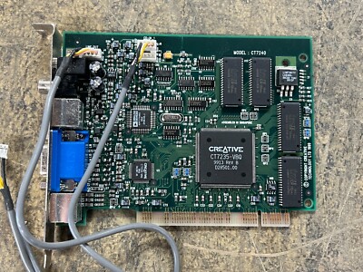 Creative Labs CT7240 PCI Video Decoder | eBay