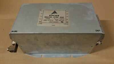 Epcos B84144-A150-R95 Power Line Filter 150A 480/275V 50/60Hz | eBay