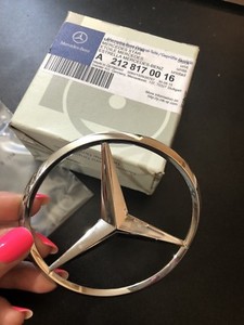 Trunk Lid Star Emblem For 13-16 Mercedes E250 E350 E400 E550 E63 ...