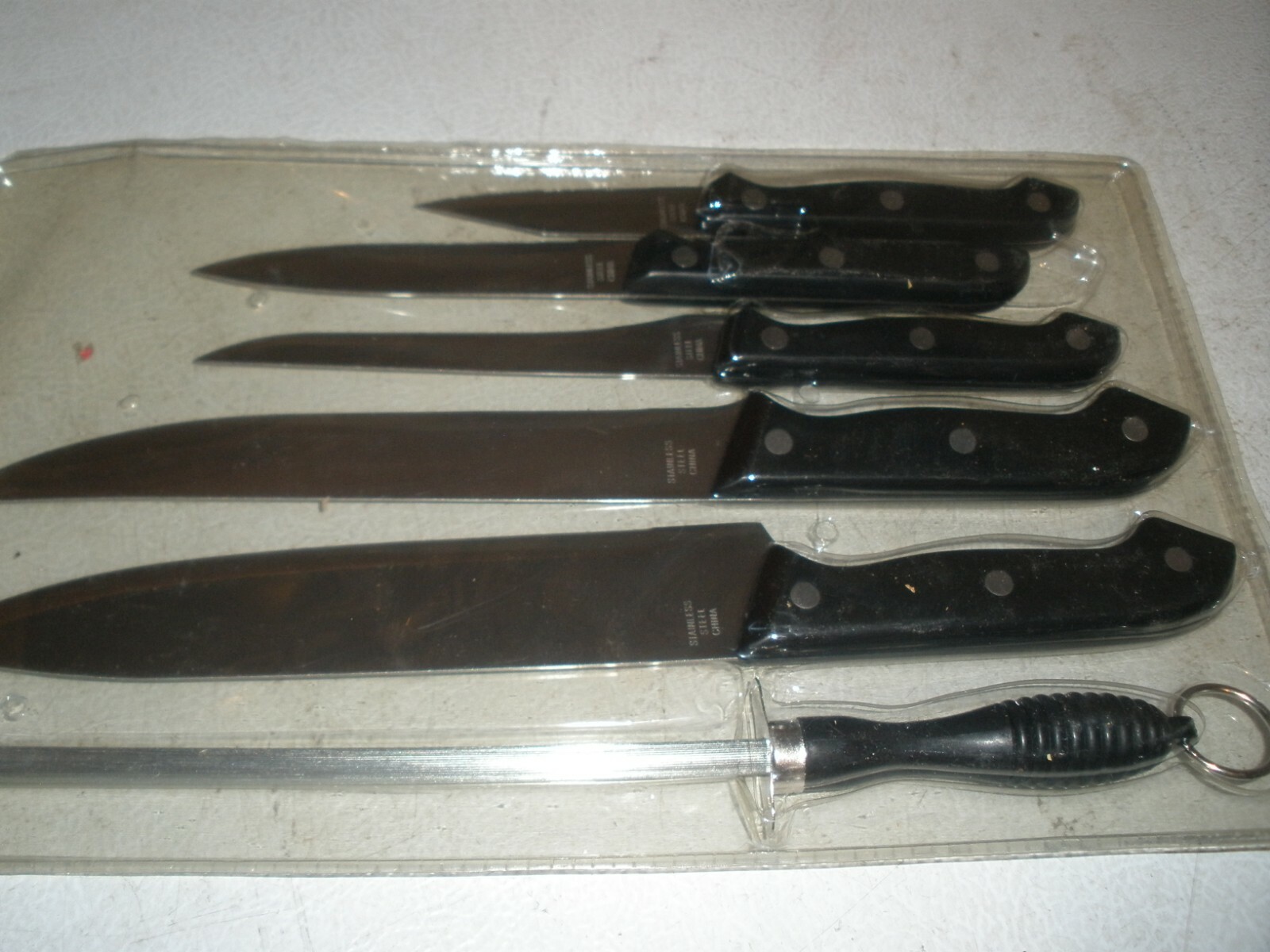 NEW Messer Stainless Rostfrei Inox Cutlery Knife Set of 6 Knives (O33 ...