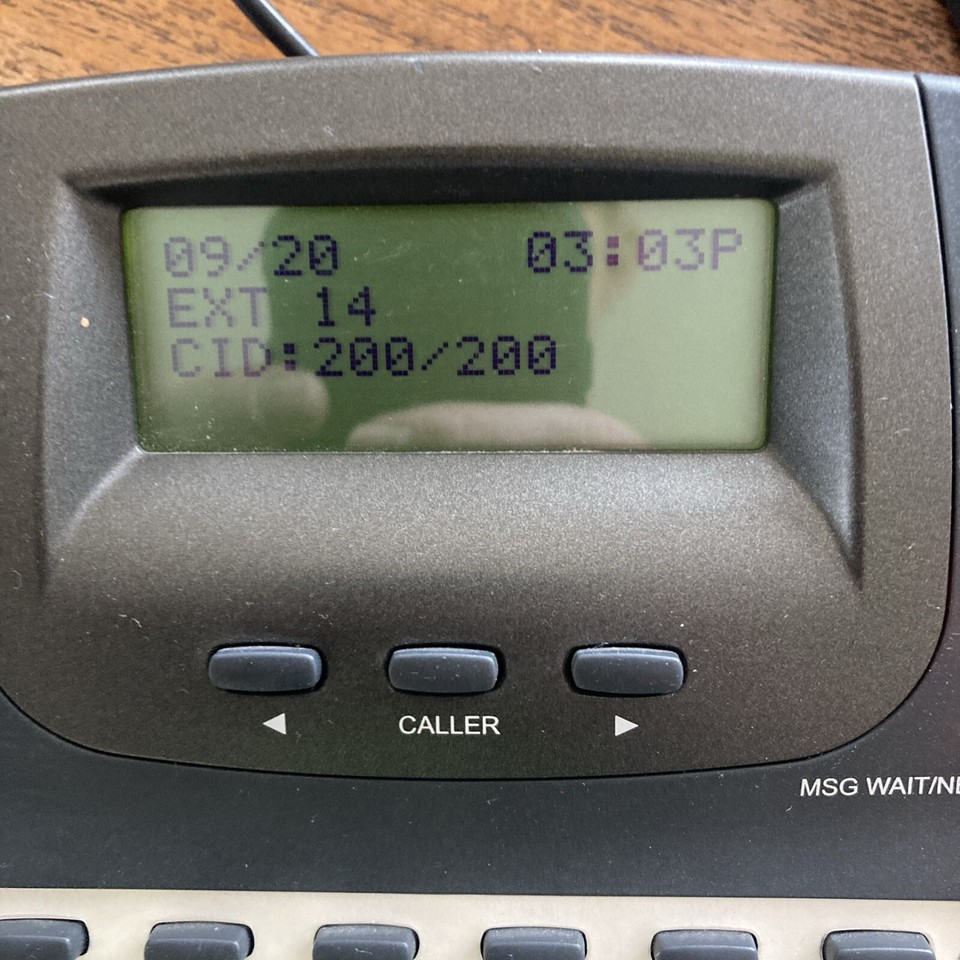 Qwest 4 Line Business Phone HAC NSQ412, Tested Working, W/ Cord And ...