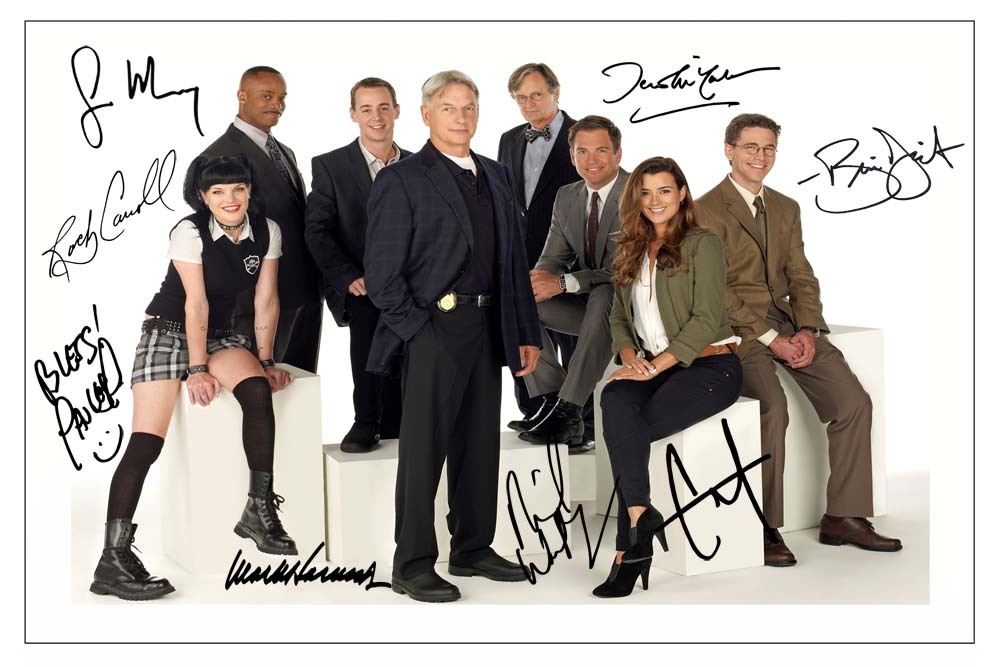 NCIS CAST AUTOGRAPH SIGNED PHOTO PRINT POSTER | eBay UK