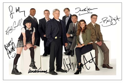 NCIS CAST AUTOGRAPH SIGNED PHOTO PRINT POSTER | eBay