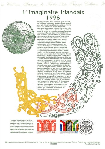 Document Officiel 1996 - L'imaginaire Irlandais | eBay