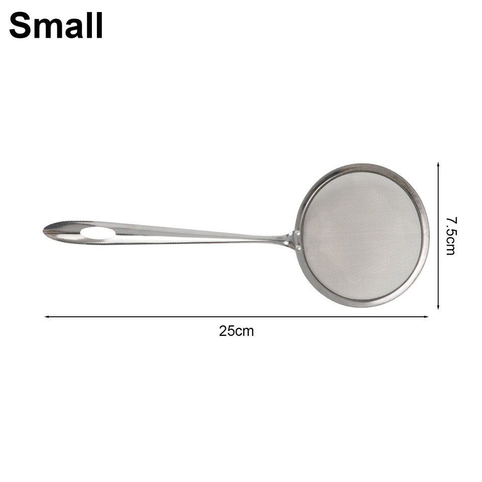 Convenient Stainless Steel Strainer Spoon for Grease Removal Dishwasher ...