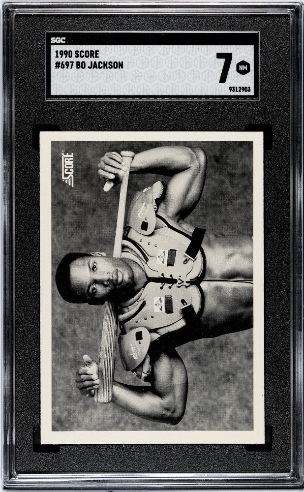 1990 Score - Bo Jackson #697 SGC 7 | eBay