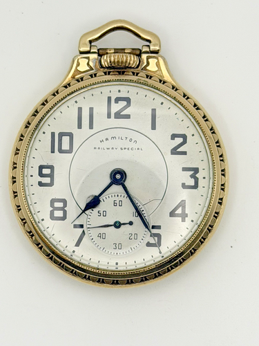 Nice Hamilton Bar over Crown 992B Railway Special Pocket Watch 1967 | eBay