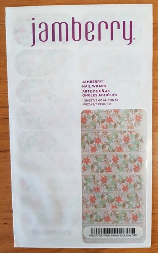 Jamberry Nail Wraps * March Host Exclusive 0916 * FULL SHEET | eBay