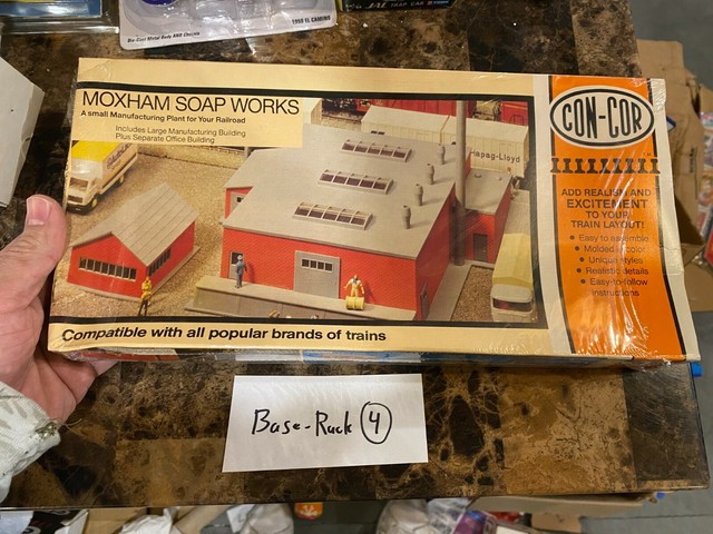 Con-Cor HO Scale Building Kit Moxham Soap Works 1714 for sale online | eBay