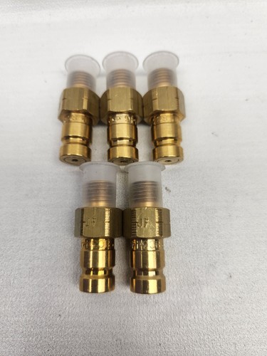 5 Pack Caterpillar SOS Oil Sampling Fluid Quick Disconnect Valve 7/16 ...