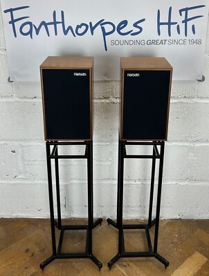 Harbeth P3ESR XD Standmount Speakers w/ Harbeth Stands - Walnut ...