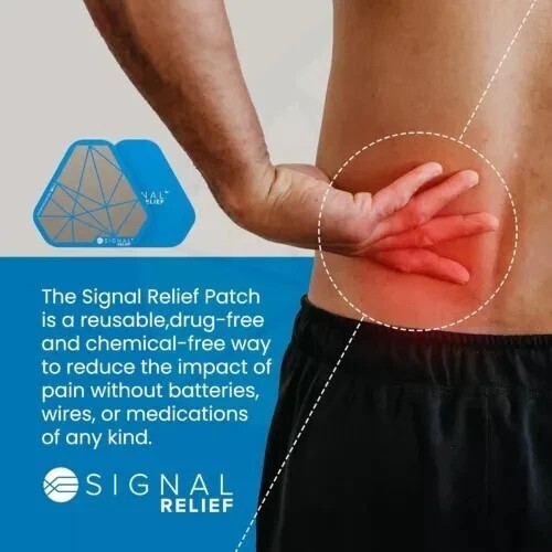Signal Technology Pain Relief Patches - Durable Back & Leg Relief ...
