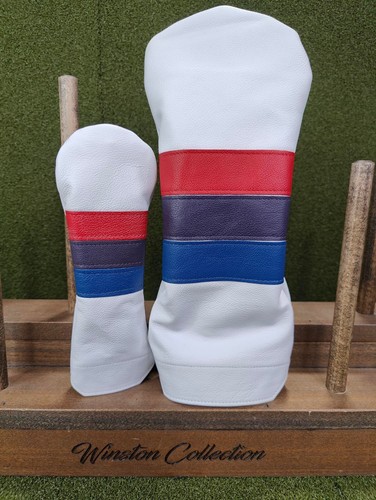 Winston Collection American Leather Signature 3 Stripe Headcover Made ...