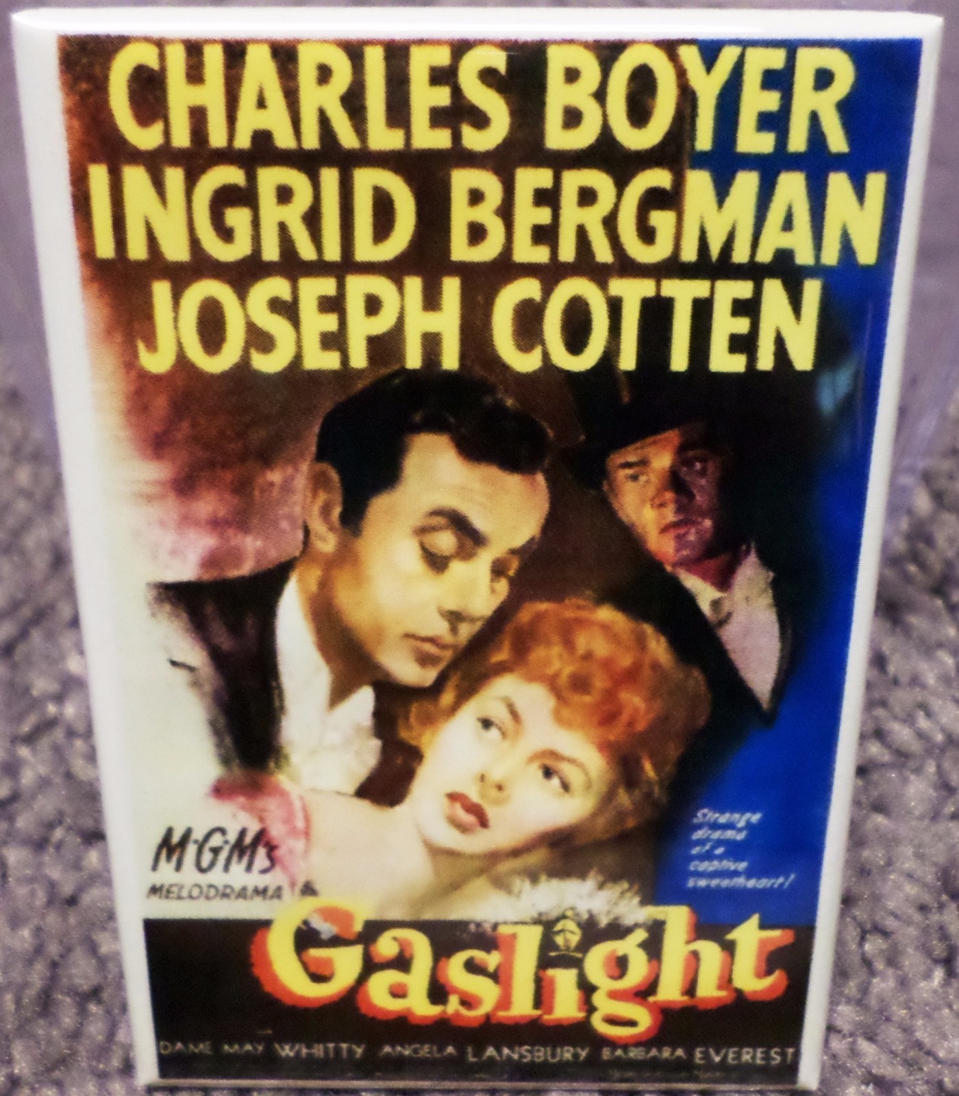 Gaslight Movie Poster 2" x 3" Refrigerator Locker MAGNET Boyer Bertman ...