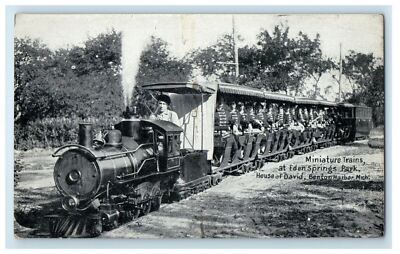 Miniature Trains At Eden Springs Park House Of David Benton Harbor MI ...