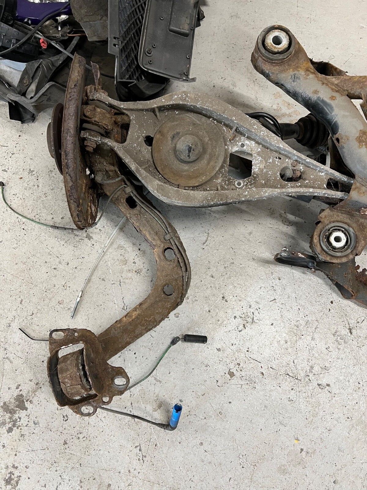 Genuine BMW E46 M3 Rear Axle Complete excluding differential. | eBay UK