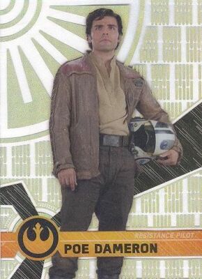 2017 Star Wars High Tek 44 Poe Dameron Resistance Pilot - Pattern 4 Variant RARE | eBay