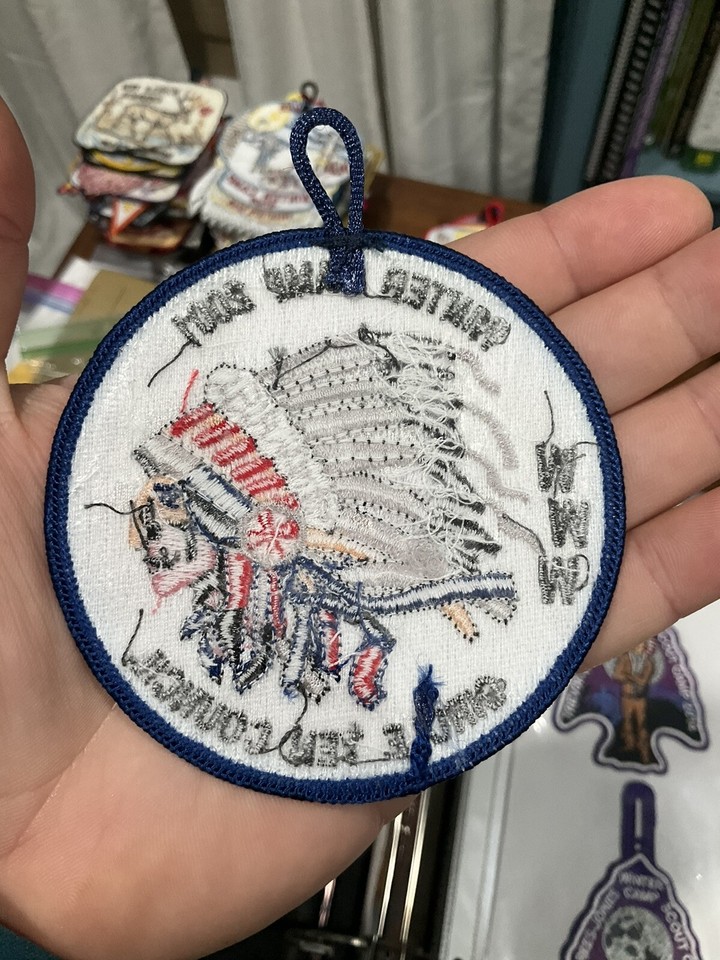 Mikanakawa 2001 Winter Camp Activity Patch OA 101 Circle Ten 10 Dallas ...