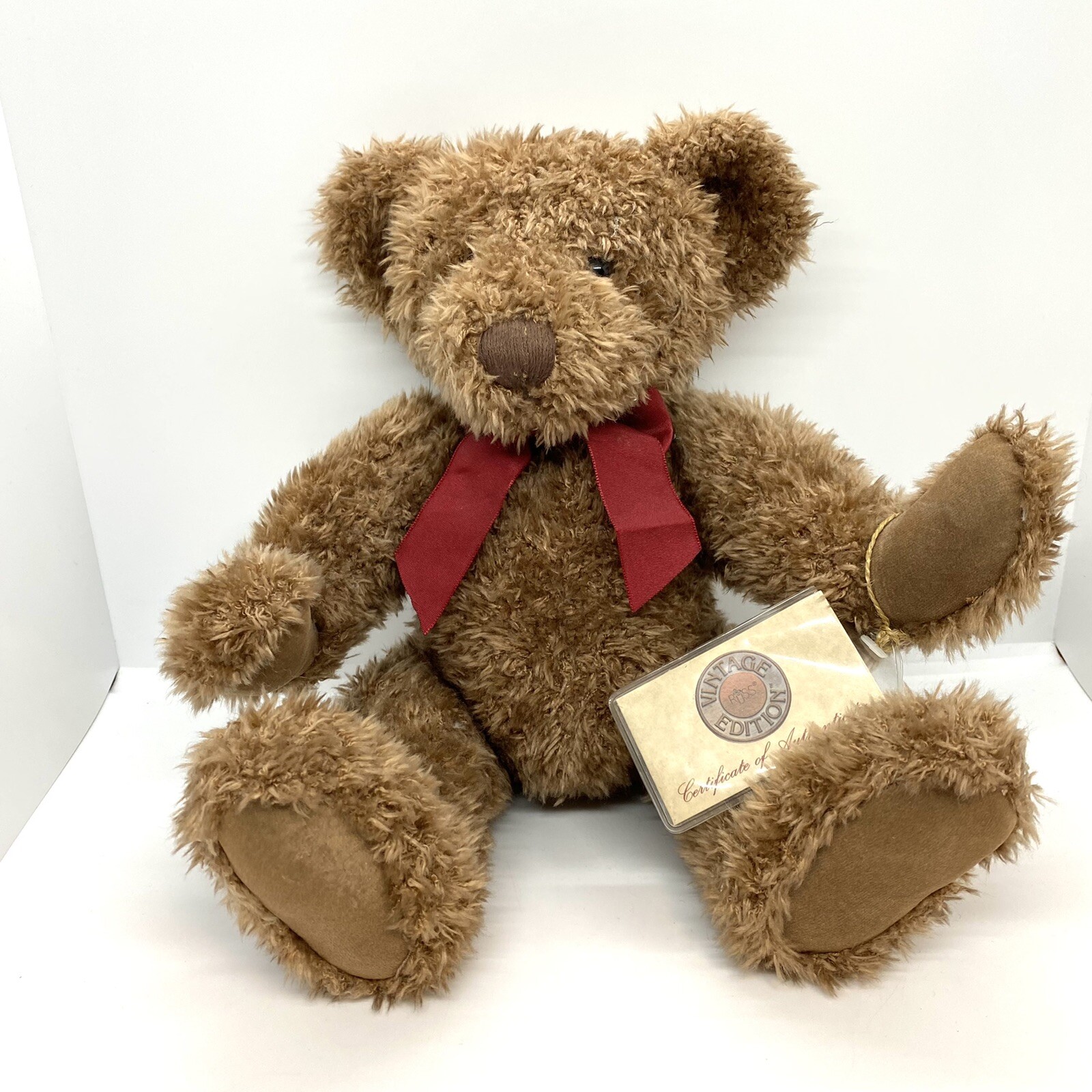 Russ Berrie VINTAGE COLLECTION #2117 ALLINGTON, 12" Certificate ...