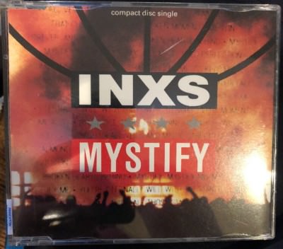Mystify - CD Single UK. Listen Like Thieves Simple minds U2 Simply Red ...