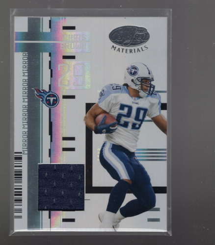 B2228- 2005 Leaf Certified Materials Miroir Blanc #113 Chris Marron ...