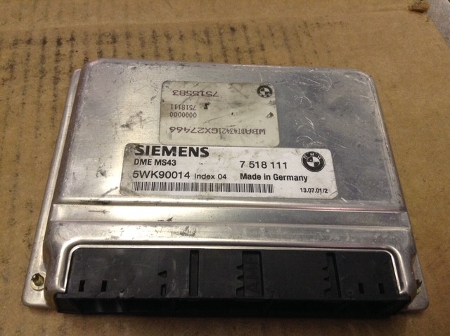 BMW E46 Siemens ECM Engine Control Module OEM 7518111 for sale online ...