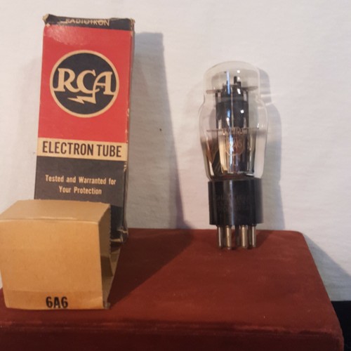Vintage RCA Radio/TV Vacuum Tube 6A6 - Untested | eBay