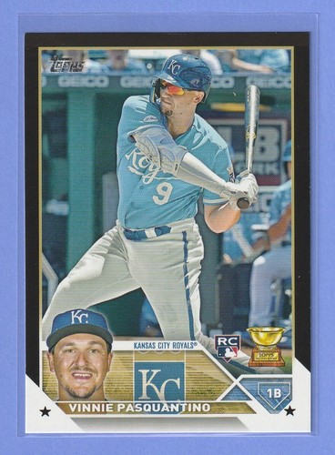 Vinnie Pasquantino 2023 Topps #302 "Black Border" /72 Kansas City ...