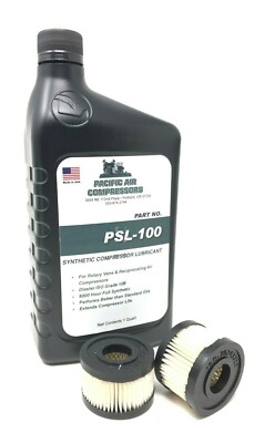 IR Compatible Compressor Maintenance Kit Synthetic Oil & Air Filter ...