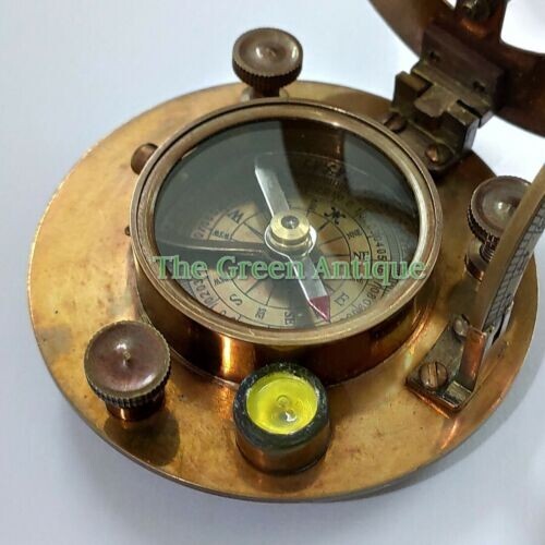 Vintage Maritime West London Antique Brass Sundial Compass Nautical ...