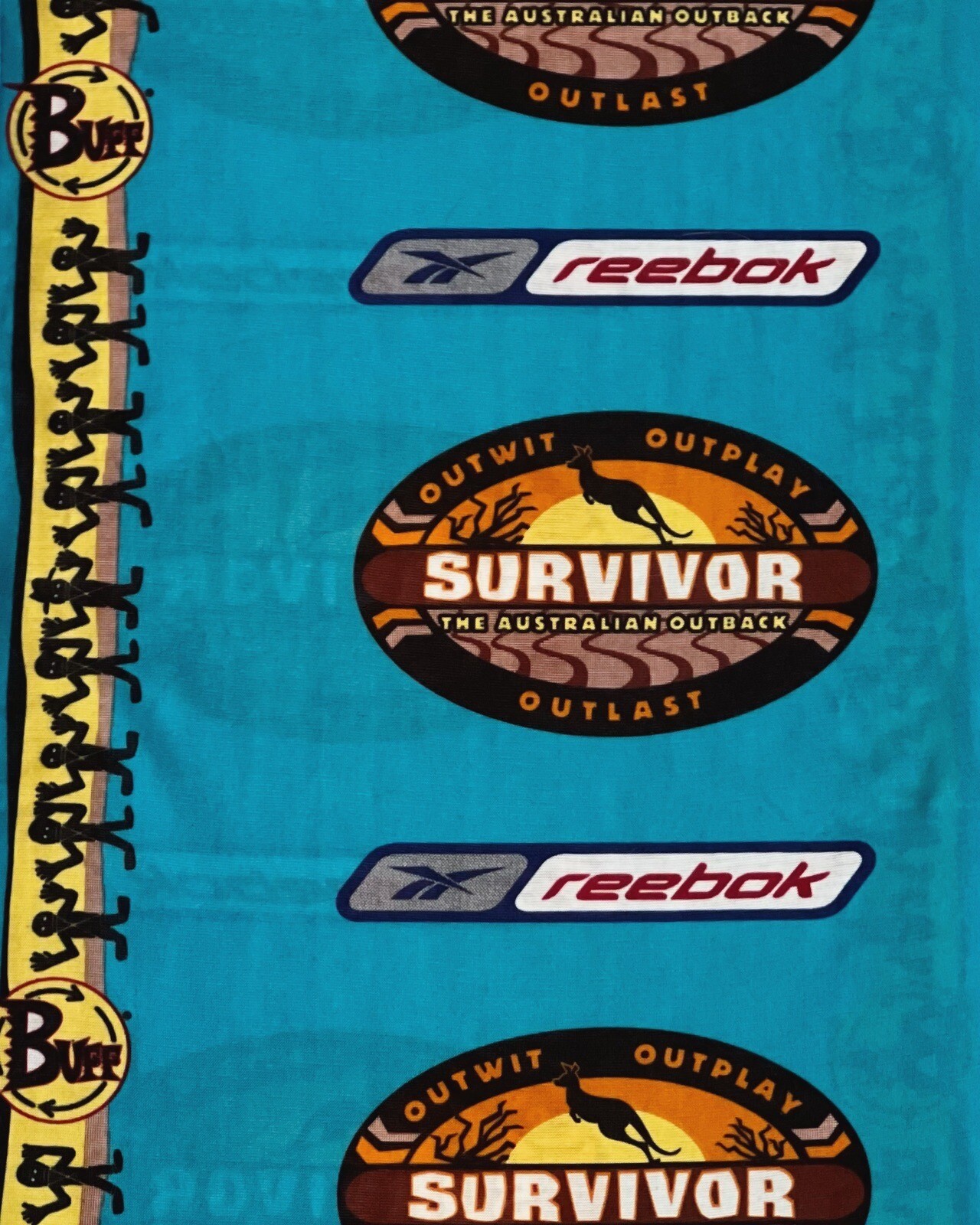 Survivor: Australian Outback Blue Kucha Top Buff® (NEW off-card) | eBay